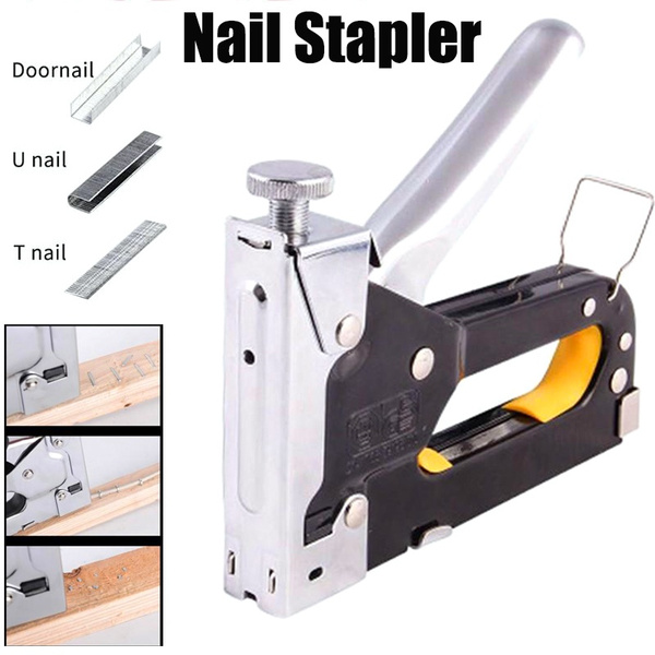 3 In 1 Staple Gun Mini Handheld Staple Gun with Remover 3 Way Tacker ...