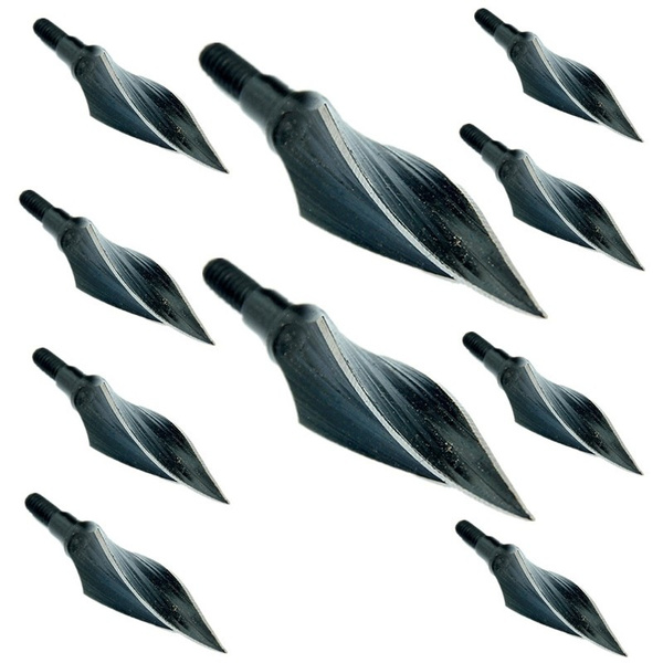 Carbon Steel Rotary Arrow Heads 150 Grain Broadheads Tips Arrow Points ...