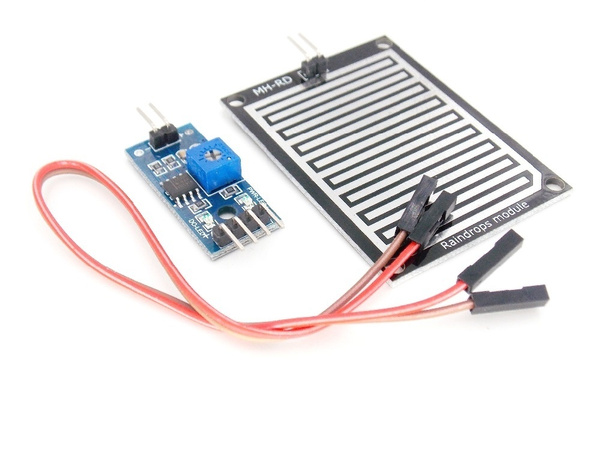 Rain Sensor Water Raindrops Detection Module for Arduino Raspberry Pi | Wish