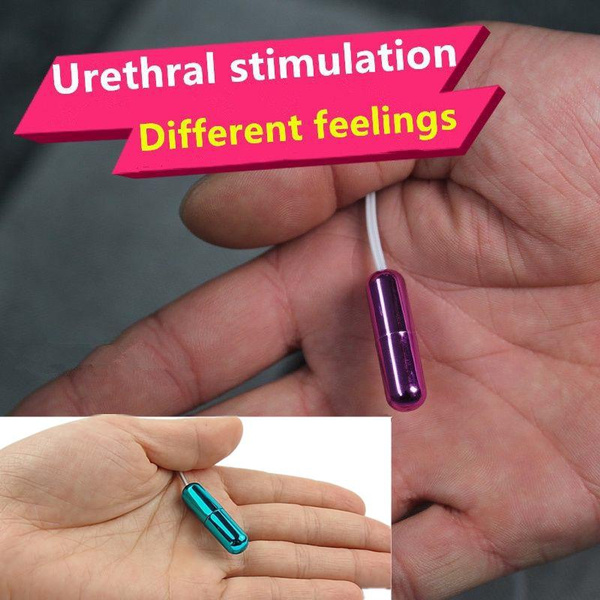 NEW Vibrating Urethral Sound Urethral Plug Vibrator Sex Toys for Men ...