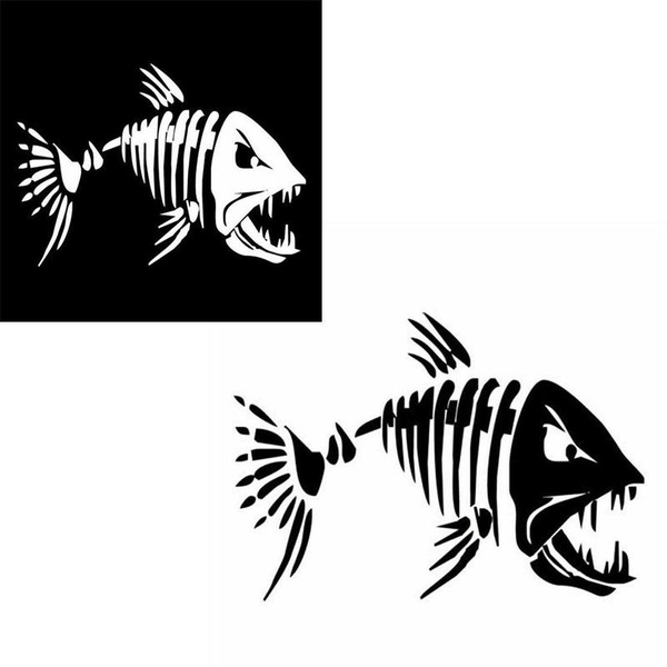 Fish Teeth Mouth Stickers Skeleton Kayak Accessories Fishing Boat Canoe Graphics Wish fish-teeth-mouth-stickers-skeleton-kayak-accessories-fishing-boat-canoe-graphics-wish