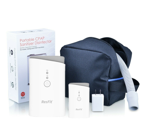 CPAP Cleaner &Travel Sanitizer Bag For Resmed Respironics Tube Adaptors ...