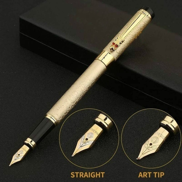 1pcs High Quality Luxury Ink Pen for Gift Matte Chinese Golden Dragon ...