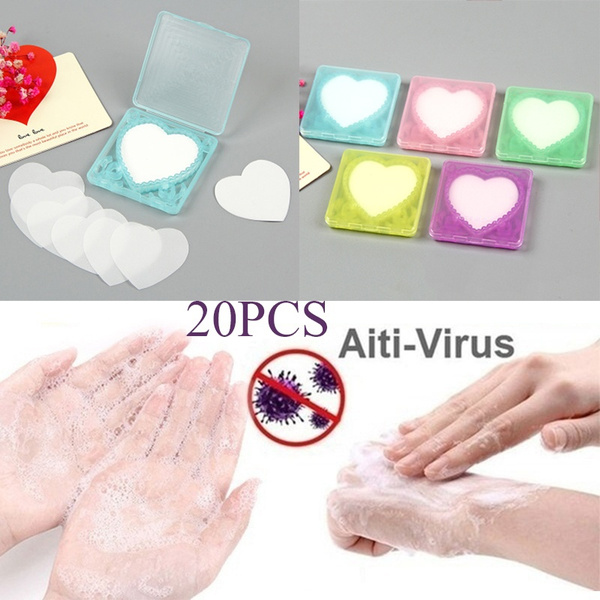 20PCS Disposable Hand-washing Tablets Square-box Hand-washing Tablets ...