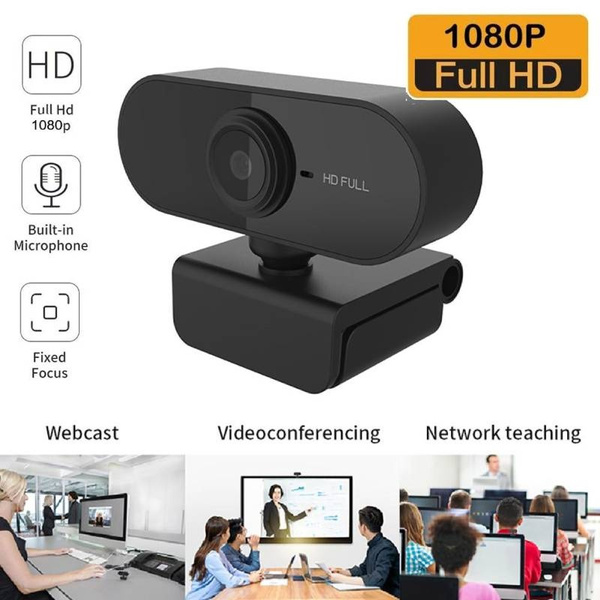 1080P Computer Camera With Microphone Desktop USB Webcam -Drive For ...