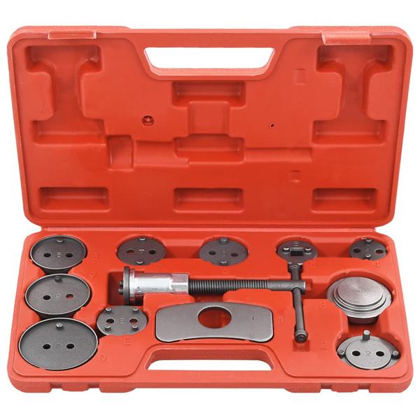 13 Pieces Disc Brake Caliper Wind Back Tool Kit Bremskolbenrücksteller ...