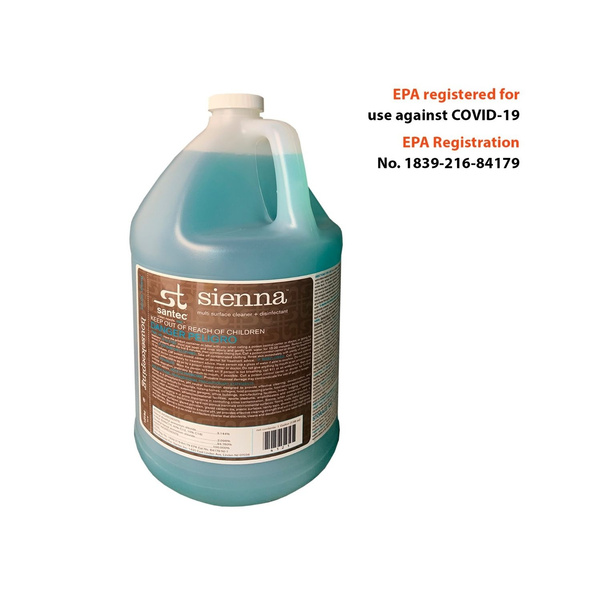 SANTEC SIENNA 1-GALLON DISINFECTANT CONSENTRATE, EA, 412104/SI-X | Wish