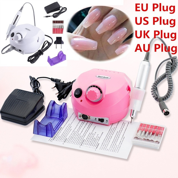 Professional Electric Nail Art Polisher File Drill Manicure Pedicure ...