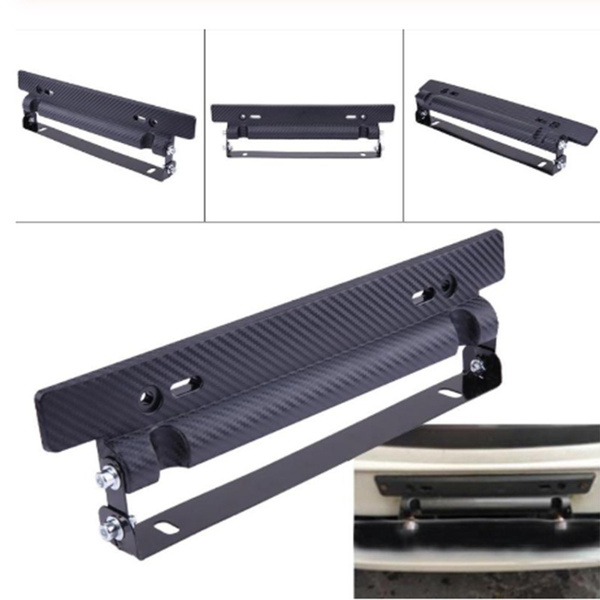 Car Modified License Plate Rotating Bracket | Wish
