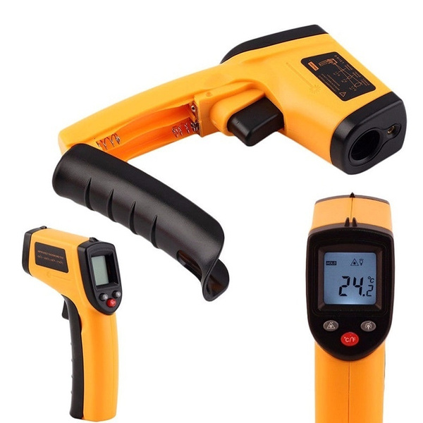 Fashion Yellow GM320 Non-Contact LCD IR Laser Infrared Digital ...