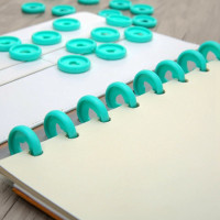 DIY Disbound Discs for Mushroom Notebook Binding 24mm Notebook Ring ...