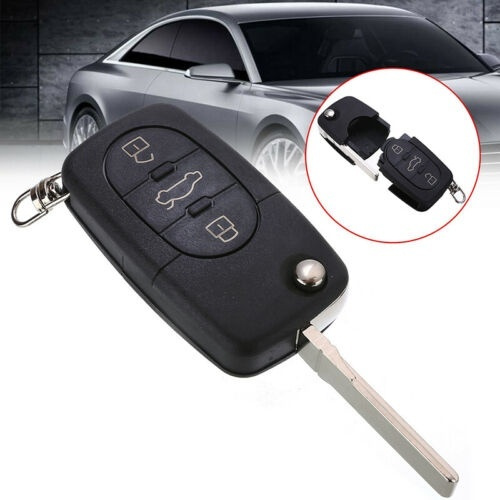 3 Button Remote Key Fob Shell Case Blade HAA Fit for Audi A2 A3 A4 A6 ...