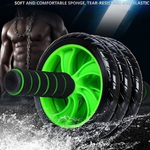 2020 New 3 Sizes No Noise Core Abdominal Wheel Exercise Fitness Ab ...