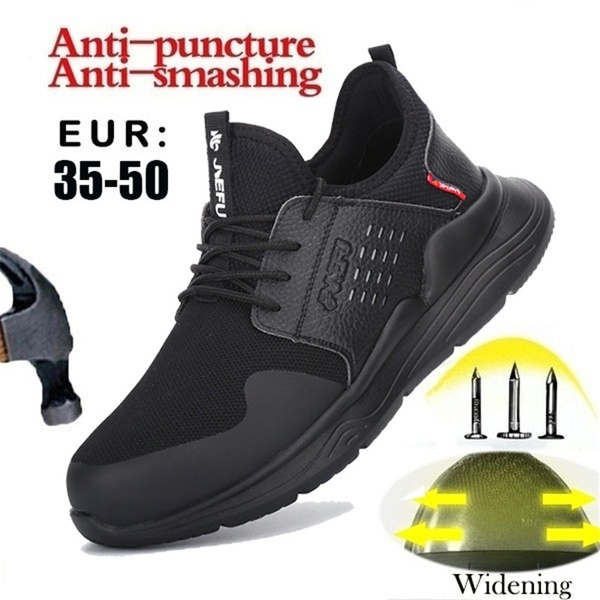 2020 New European Standard Steel Head Kraft Safety Shoes Lightweight ...