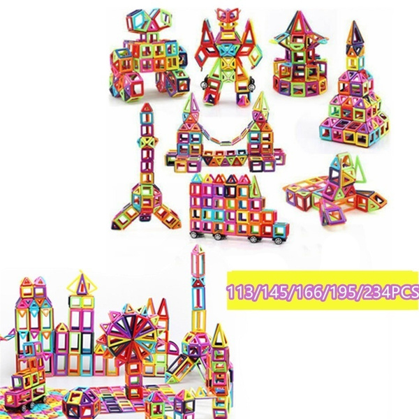 Kids Educational Magnetic Blocks Building Toys Magformer Construction ...
