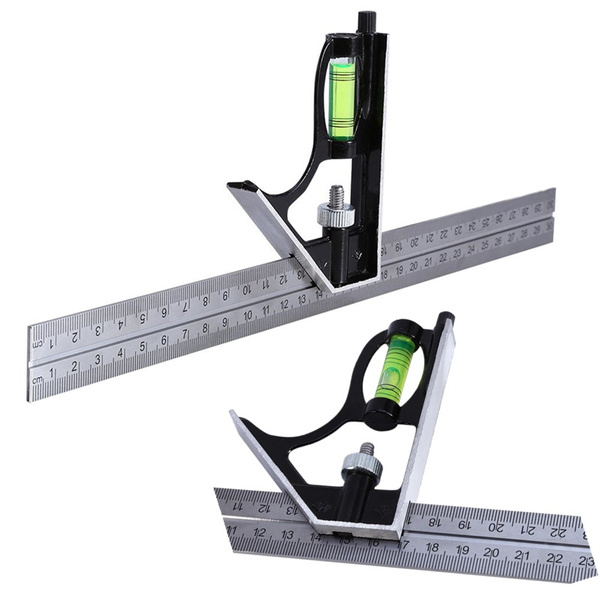 NEW 300mm 12" - Adjustable Engineers Combination Square Set Kit Right ...