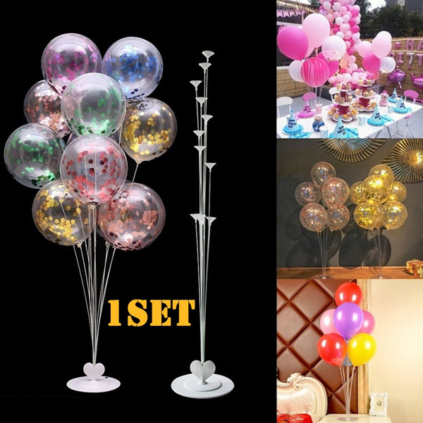 Heart Balloons Holder Column Stand Baloon Stick Wedding Decor Globos ...