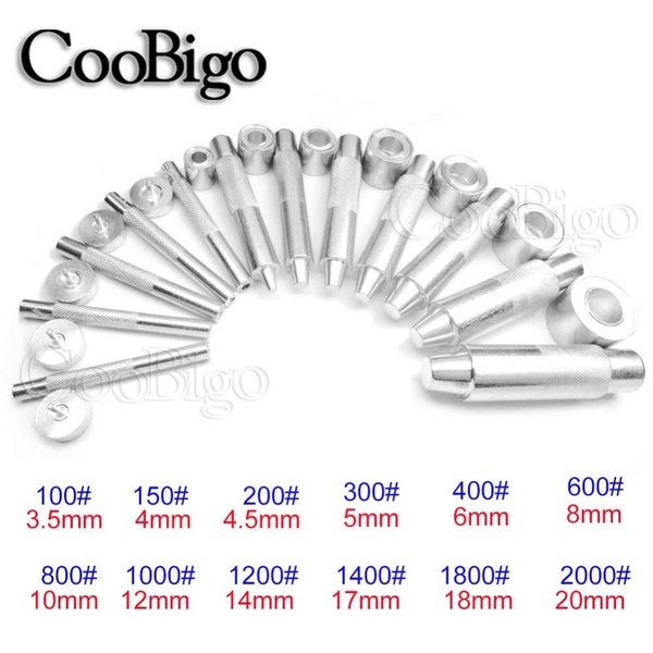 1 Set High Quality Handmade Metal Eyelets Mold Tool 3.5-8mm Eyelets ...