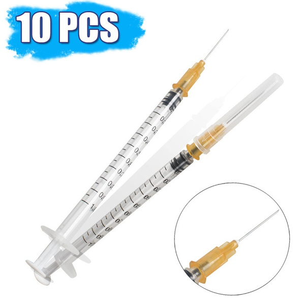10pcs 1cc Tuberculin Slip Syringes 1ml Sterile Syringe | Wish