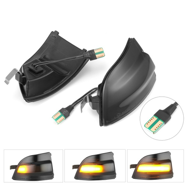 Rear View Mirror Side Turn Signal Indicator Lights Dynamic Blinker For ...