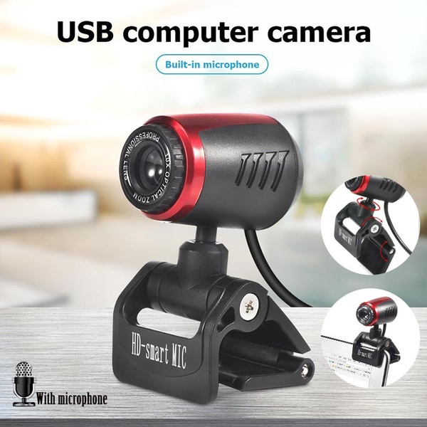 HD 1080P USB 2.0 Webcam Camera Up And Down 60 Degree Rotatable 360 ...