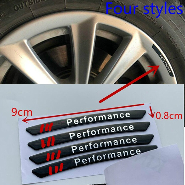 Car Decal Sticker Wheels Rims Racing Car Sticker Badge Emblem Decals | Wish