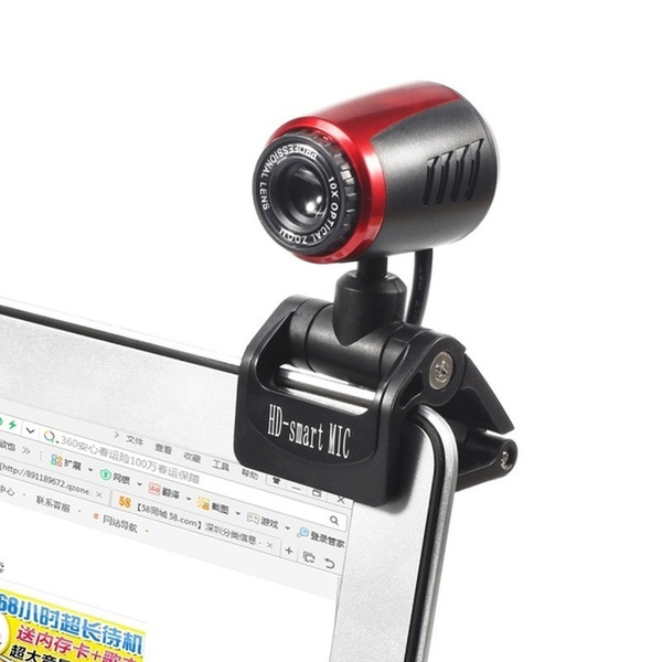 HD 1080P USB 2.0 Webcam Camera Up and down 60 degree Rotatable 360 ...