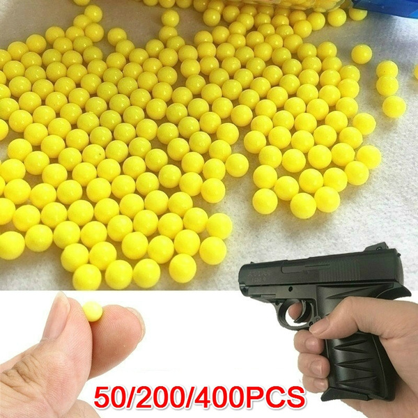 50/200/400pcs 6mm Hard Plastic Bb Gun Paintball Toy PVC Ball Figure ...