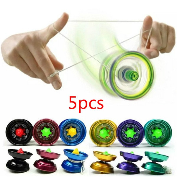 1/3/5pcs Magic Yoyo Professional Speed Cool Alloy Yoyo Leisure Walk ...
