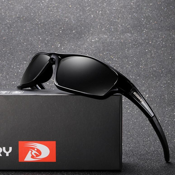 DUBERY's HD Polarized Sunglasses Men's Retro Male Color Blind Sun ...