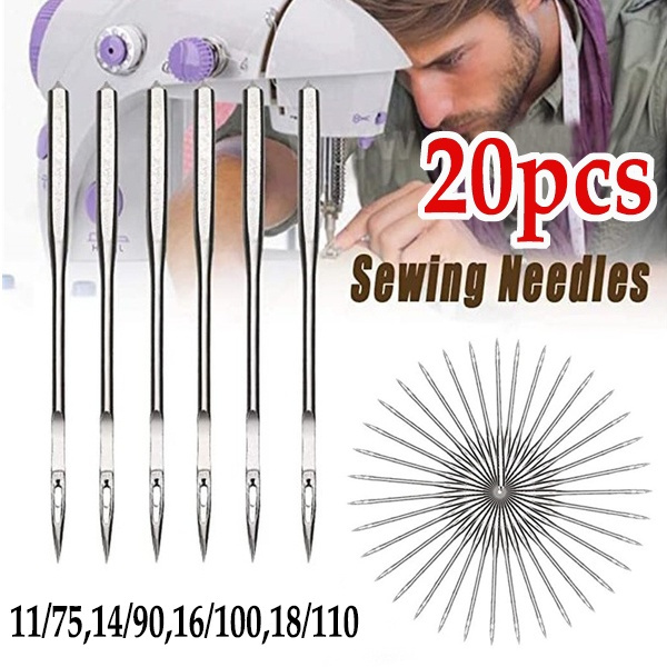 20Pcs Assorted Home Sewing Machine Needles Craft Universal Sewing ...