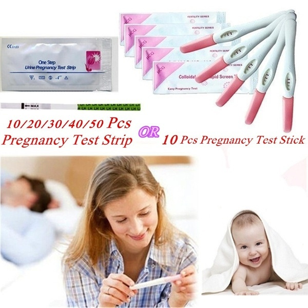 5/10/20/50Pcs Early Urine Pregnancy Test Stick Test Strip Kit Detection ...