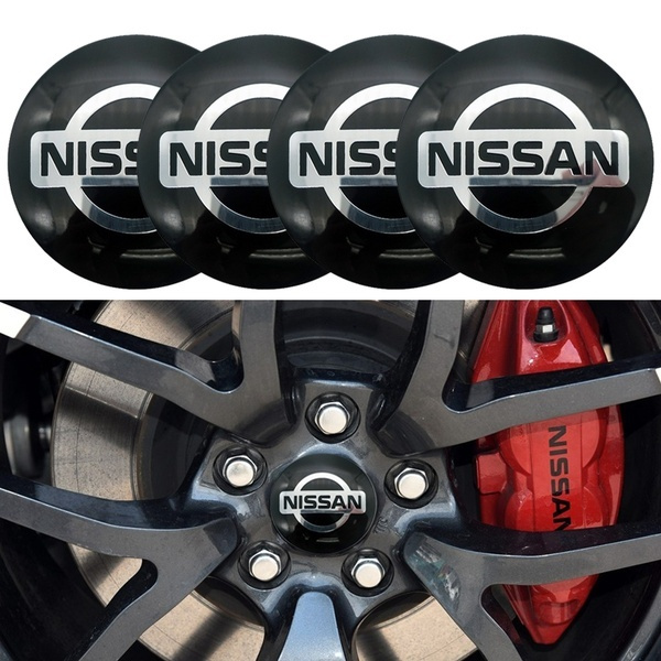 4PCS 56mm Car Tire Logo Emblem Wheel Center Hub Cap Sticker Wheel Badge ...