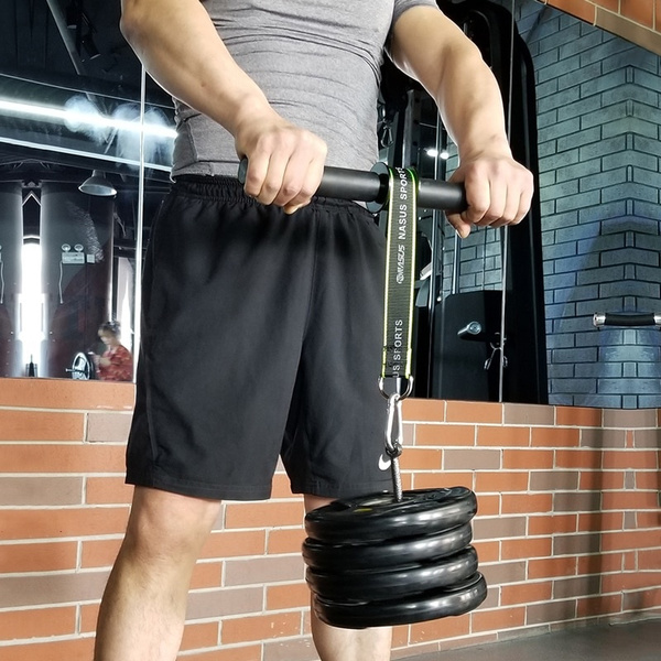 Forearm Strength Trainer Arm Triceps Blaster Wrist Roller Gym Fitness ...