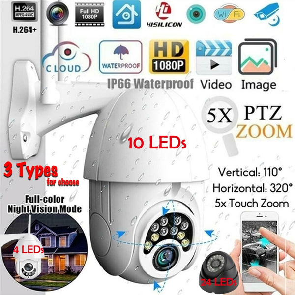 Waterproof Outdoor 1080P HD CCTV IP Camera WiFi PTZ Security Wifi ...