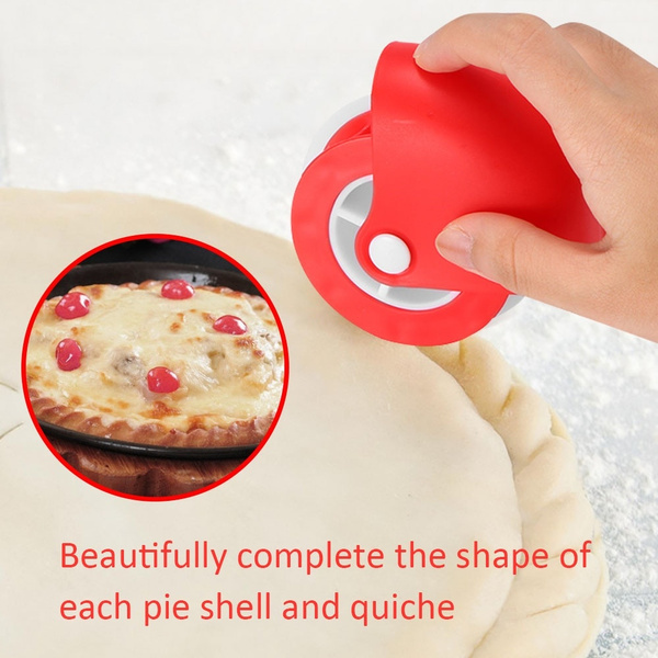 Dough Cutting Tools Pastry Wheel Baking Rolling Cutter DIY Pizza ...