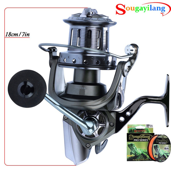 Trolling Reel 10000 Series 10+1BB Left and Right Hand Spinning Fishing ...