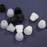 5 Pairs Ear Tips Earphones Headsets Replacement Eartips Earbuds ...