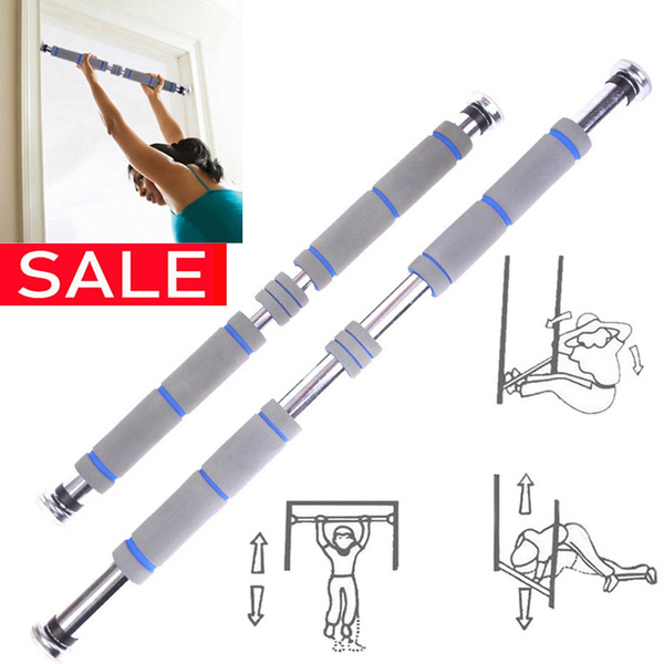 Door Horizontal Steel Adjustable Training Bars For Home Sport Bar ...