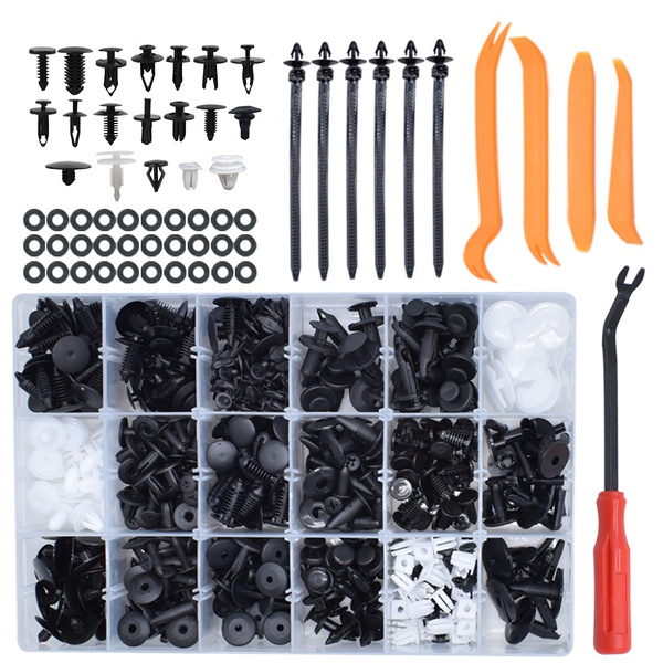 435pcs Car Body Retainer Clips Plastic Fasteners Kit with 18 Sizes ...