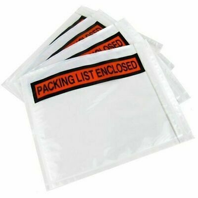 1000 Packing List Enclosed Panel Face Envelopes 4.5 x 6 Shipping ...