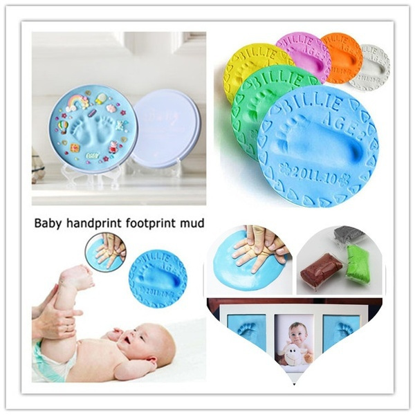 2020 Hot 30g/pack Baby Clay Handprint, Footprint or Paw Print Keepsake ...