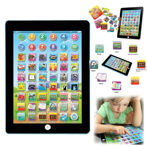Baby Tablet Educational Toys Toddler Learning Activity Toy For 1-6 Year ...