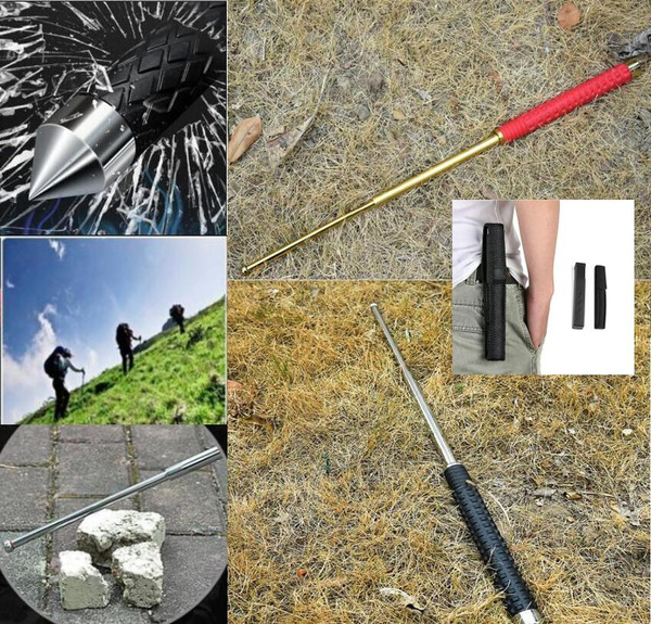 Baton 511 telescopic alloy steel swing stick self-defense stick car ...