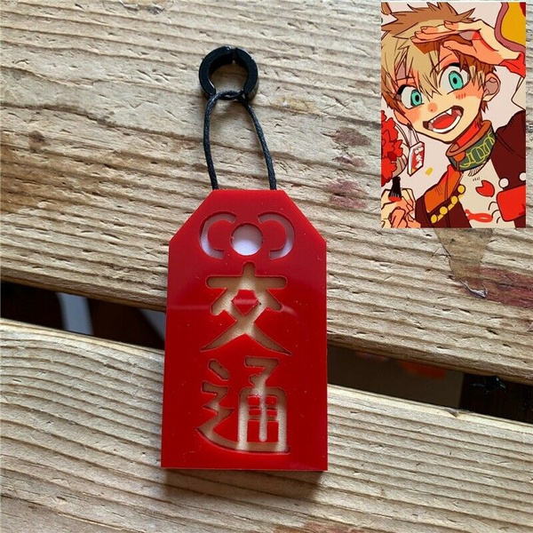 1 Piece of Earring Anime Jibaku Shounen Hanako-kun Kou Minamoto Cosplay ...