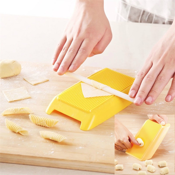 Plastic Pasta Macaroni Maker Rolling Pin Supplement Molds Manual ...