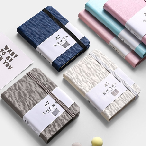 A7/A6 Mini Portable Pocket Notes Journal Diary Book Travel Notebook ...