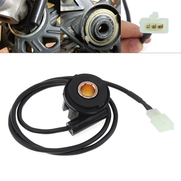 12V Black Digital Odometer Sensor Speedometer Cable Box Attache Annex ...