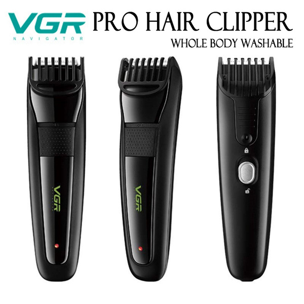 Multifunction Hair Clipper USB Rechargeable Waterproof Professional ...