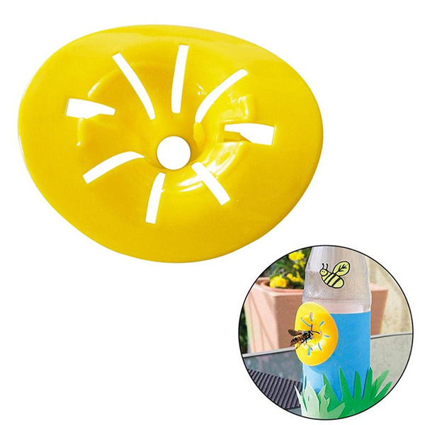 10PCS Reusable Bee Catcher Flower Shaped Flying Insects Funnel Pest ...